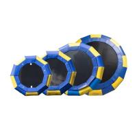 China Outdoor Water Amusement Inflatable Jumping Trampoline for Kids Shipping by Express for sale