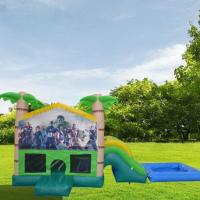 China 2024 Gender-Neutral Inflatable Castle Slide Bounce House with Customized Color for sale