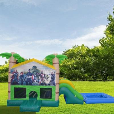 China 2024 Gender-Neutral Inflatable Castle Slide Bounce House with Customized Color for sale