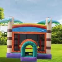 China Custom Logo Printed 2024 Inflatable Castles for Adults Customized Size Free Shipping for sale