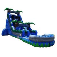 China Indoor Large Inflatable Shark Belly Slide with 10 Passenger Capacity and Shark Water Slide for sale