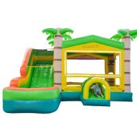 China 2024 Latest Models Inflatable Water Castle Bubble Bounce House PVC Bouncer for Commercial for sale