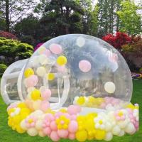 China D Group PVC Inflatable Bubble Balloons House for Kids Party in Clear Crystal Igloo Dome for sale