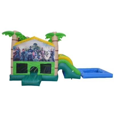 China Stock Availability PVC Toddler Bounce House with Repair Kit Accessory and Custom Design for sale