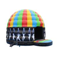 China 2024 Most Popular Custom Logo Printed Inflatable Trampoline Castle with Repair Kit for sale