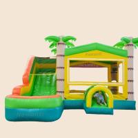 China Inflatable Bouncer Castle Water Bounce House Commercial with Blower Customized Color for sale