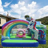 China Inflatable Bouncer Castle Water Bounce House Commercial with Blower Customized Color for sale