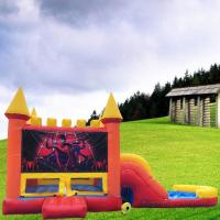 China Inflatable Bouncer Castle Water Bounce House Commercial with Blower Customized Color for sale