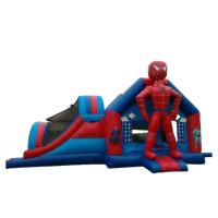 China Toddler Bounce House with Slide PVC Material 1HP-2HP Blower Included Commercial Grade for sale