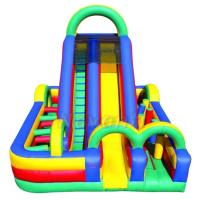 China 2023 Inflatable Obstacles Game for Kids Double Lane Sport Game As Picture or Custom for sale