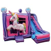 China Large Commercial Kids Inflatable Bounce House with Slide Combo A Great Investment for sale