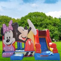 China Customized Color PVC Inflatable Spiderman Bounce House for Children's Entertainment for sale