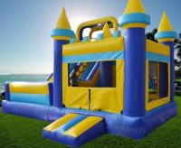 China Commercial Wet Dry Giant Inflatable Bounce House Water Slide for Kids and Adults for sale