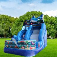 China 2024 Inflatable Water Slide for Kids Max Capacity 100-500kg Allowable Passenger 5-10 for sale