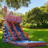 China 2024 Inflatable Water Slide for Kids Max Capacity 100-500kg Allowable Passenger 5-10 for sale