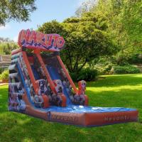 China Custom Logo Printed Inflatable Slide Combo for Kids and Adults Max Capacity 100-500kg for sale