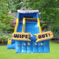 China Custom Logo Printed Inflatable Slide Combo for Kids and Adults Max Capacity 100-500kg for sale
