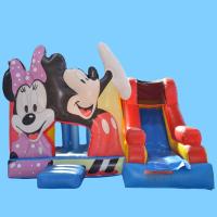 China PVC Castle Bouncer Inflatable Bounce House Slide Combo Luxury with Custom Logo Printed for sale