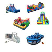 China Inflatable Knock Out Obstacle Course Wipeout Bouncer for Unisex As Picture or Custom for sale