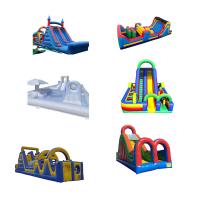 China Inflatable Knock Out Obstacle Course Wipeout Bouncer for Unisex As Picture or Custom for sale