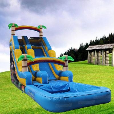 China Max Capacity of 100-500kg Inflatable Water Slide for Adults PVC Material for sale