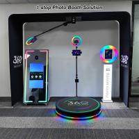 China Portable 360 Photo Booth with Truss and Remote Control Top 1 -Direct Advantages for sale