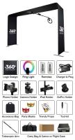 China Portable 360 Photo Booth with Truss and Remote Control Top 1 -Direct Advantages for sale