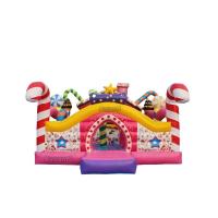 China Commercial Castle Inflatable Bounce House with Customized Color and Durable Design for sale