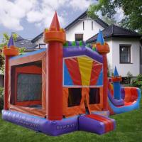 China Private Label Inflatable Bouncy Castle for Kids Gender Unisex Age Range 14 Years up for sale
