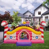 China Private Label Inflatable Bouncy Castle for Kids Gender Unisex Age Range 14 Years up for sale