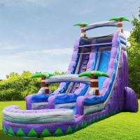 China School Occasion Inflatable Castle with Slide and Balloons Repair Kit Accessory Included for sale