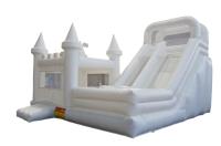 China 14 Years Up Commercial Inflatable Bouncer Castle with Slide and Packing Bag Included for sale