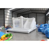China Customized White Bounce House with Slide and Ball Pit The Ultimate Castle Adventure for sale