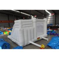 China Customized White Bounce House with Slide and Ball Pit The Ultimate Castle Adventure for sale