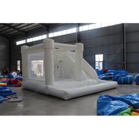 China Customized White Bounce House with Slide and Ball Pit The Ultimate Castle Adventure for sale