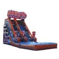 China Commercial Inflatable Snow Slide with Custom Logo and Packing Bag for sale