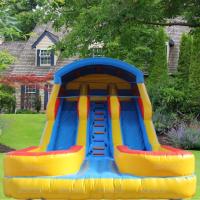 China Commercial Inflatable Snow Slide with Custom Logo and Packing Bag for sale