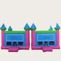 China Unisex 2024 Hot Style Inflatable Castle Bounce House Obstacle Course with Packing Bag for sale