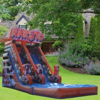 China 18ft Inflatable Water Slide for Pool Customized Size Slip and Slide at Resort Hotel for sale