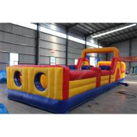 China Large Funny Inflatable Comb Obstacle Course for Team Events PVC Life Time Over 3 Years for sale