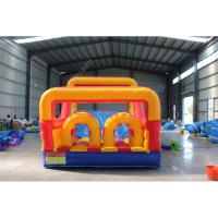 China Large Funny Inflatable Comb Obstacle Course for Team Events PVC Life Time Over 3 Years for sale
