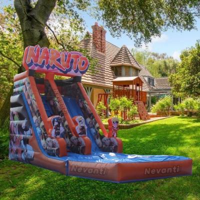 China Flamingo Inflatable Water Slide with Max Capacity of 100-500kg and Customized Size for sale