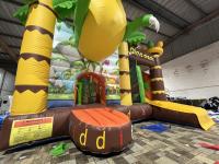 China Clown Fun Park Inflatable Castle with PVC Material and Accessory Packing Bag Included for sale
