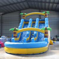 China Inflatable Water Park Pool Slide with PVC Material and Repair Kit Accessory for sale