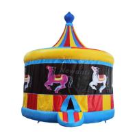 China Unisex Castle 2024 Small Inflatable Rainbow Bounce House with Pool and Water Slide for sale