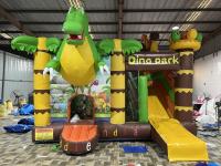 China Clown Fun Park Inflatable Castle with PVC Material and Accessory Packing Bag Included for sale