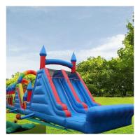 China Customized Color Inflatable Giant Obstacle Course Made of Plato 0.55mm PVC Tarqaulin for sale
