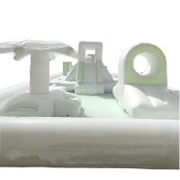 China Shipping Way By Sea Kindergarten Water Slide Pool for Outdoor Inflatable Obstacle Race for sale