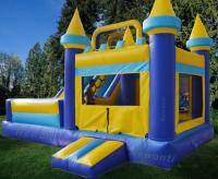 China PVC Inflatable Adult Bouncer Bounce House Sonic Castle with Custom Logo Printed for sale