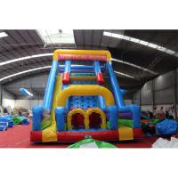 China Castle Inflatable Bounce House Rock Climbing Tower for Kidsevents Fun and Customized Color for sale